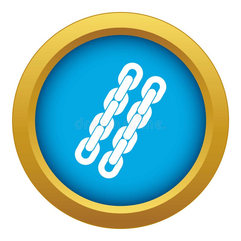 Chains icon digital green stock vector. Illustration of decoration ...