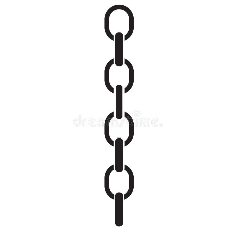 Chains Icon on White Background. Chains Icon for Your Web Site Design ...