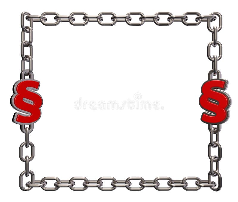 Paragraph chains stock illustration. Illustration of problems - 8274259