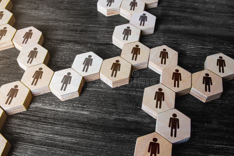 Chains of People and Business Relationships Form the Business ...