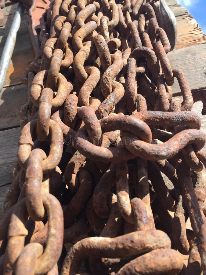 Chains stock image. Image of chain, hanging, rusty, chains - 86825481
