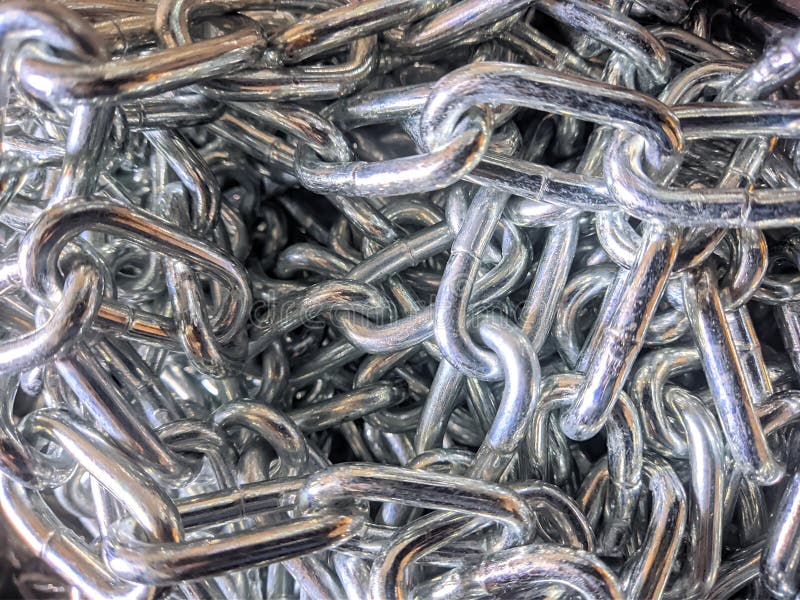 Chains tied to each other stock image. Image of tied - 346469209