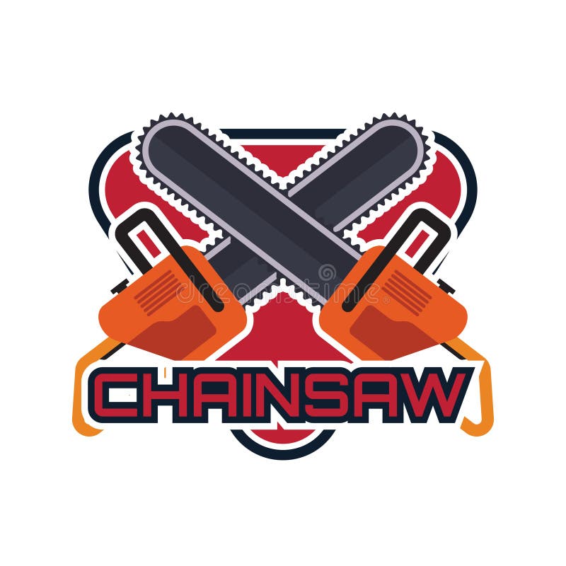 Vector Chainsaw Logo Stock Illustrations – 1,007 Vector Chainsaw Logo ...