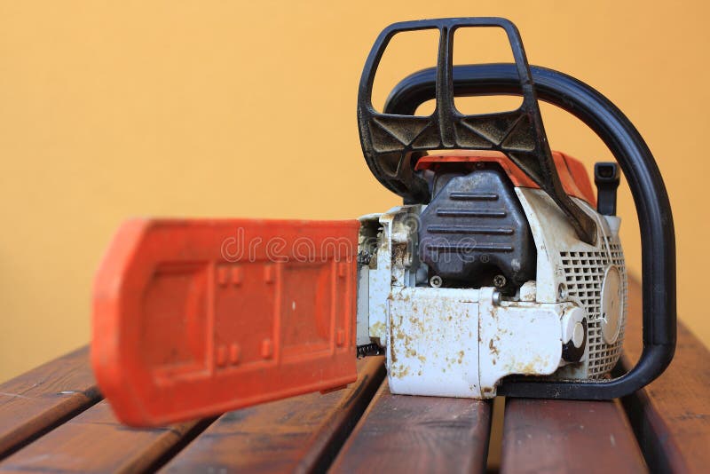 Chainsaws stock image. Image of engine, metal, motor - 43538203