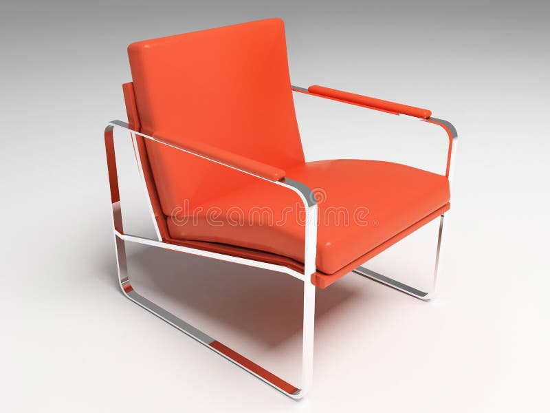 Chair stock image. Image of studio, white, convenient - 1382905