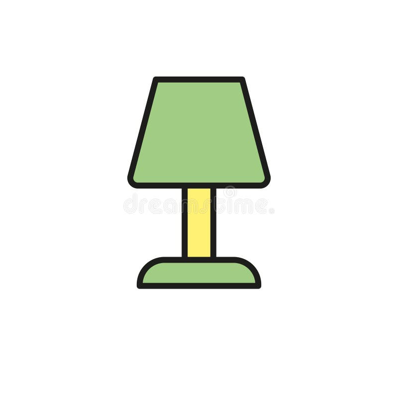 Night Lamp Vector Design Templates Simple and Modern Stock Vector ...