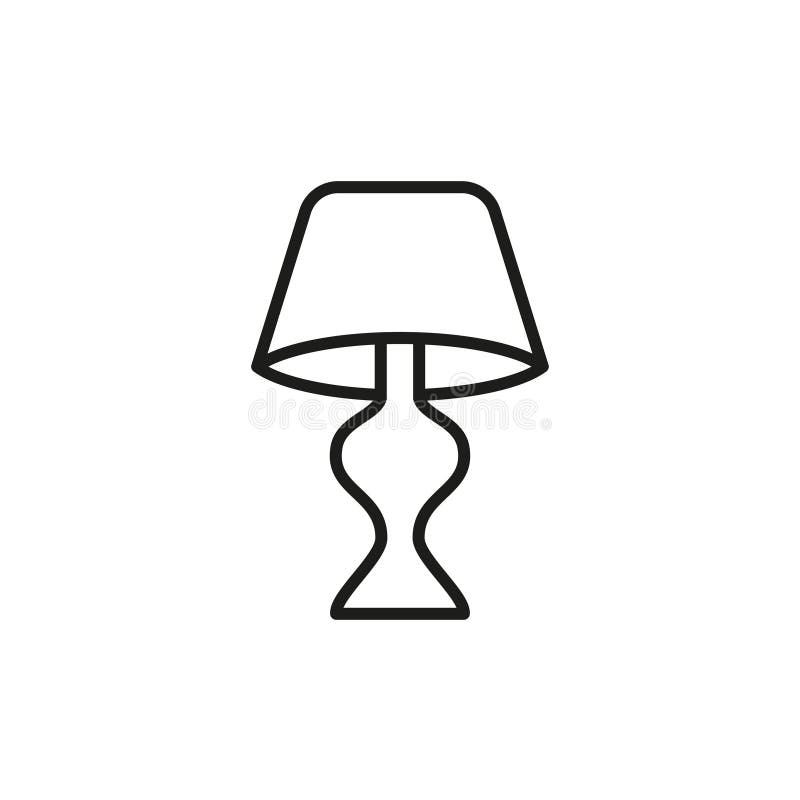 Night Lamp Vector Design Templates Simple and Modern Stock Vector ...