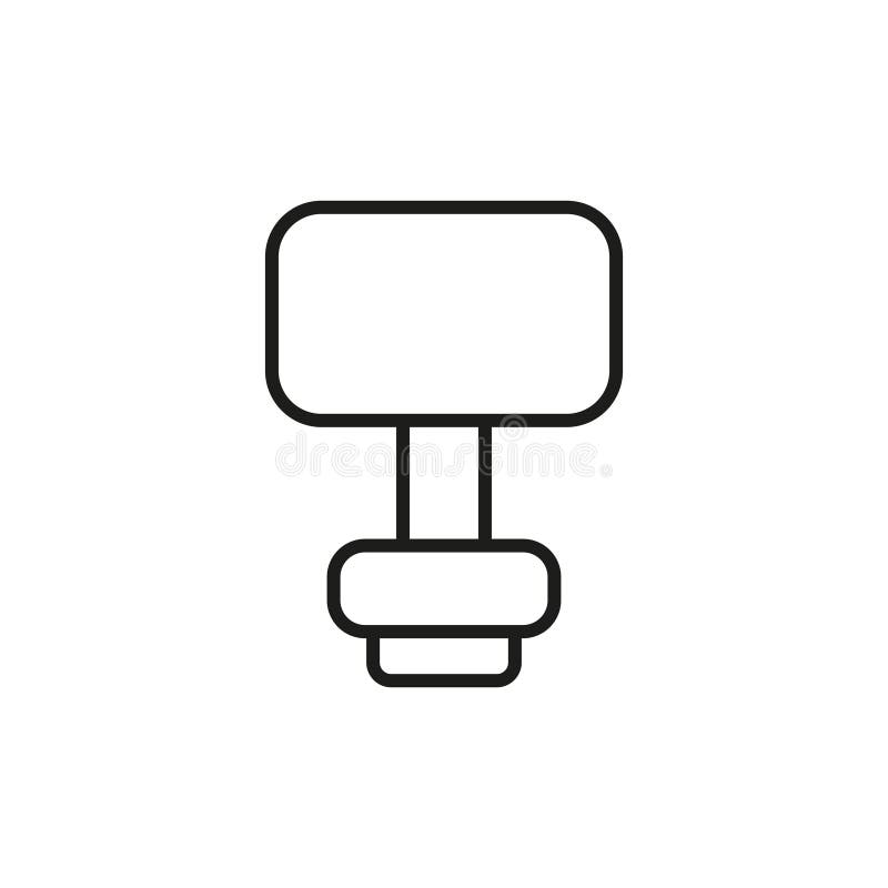 Night Lamp Vector Design Templates Simple and Modern Stock Vector ...