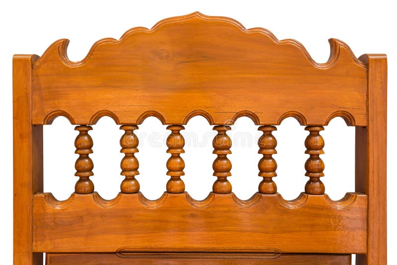 Chair back wood carving. stock image. Image of seat, woodwork - 34286945