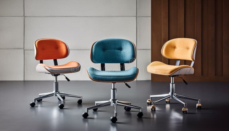 Chair and Desk Chair and Table Chairs and Table Stock Illustration ...