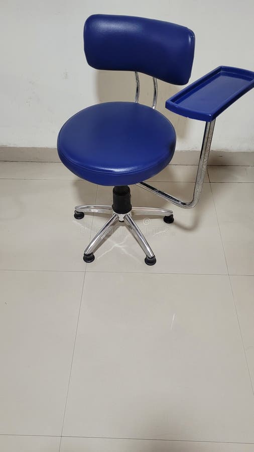 Chair at a Hospital with a Side Stand Stock Image - Image of monitoring ...