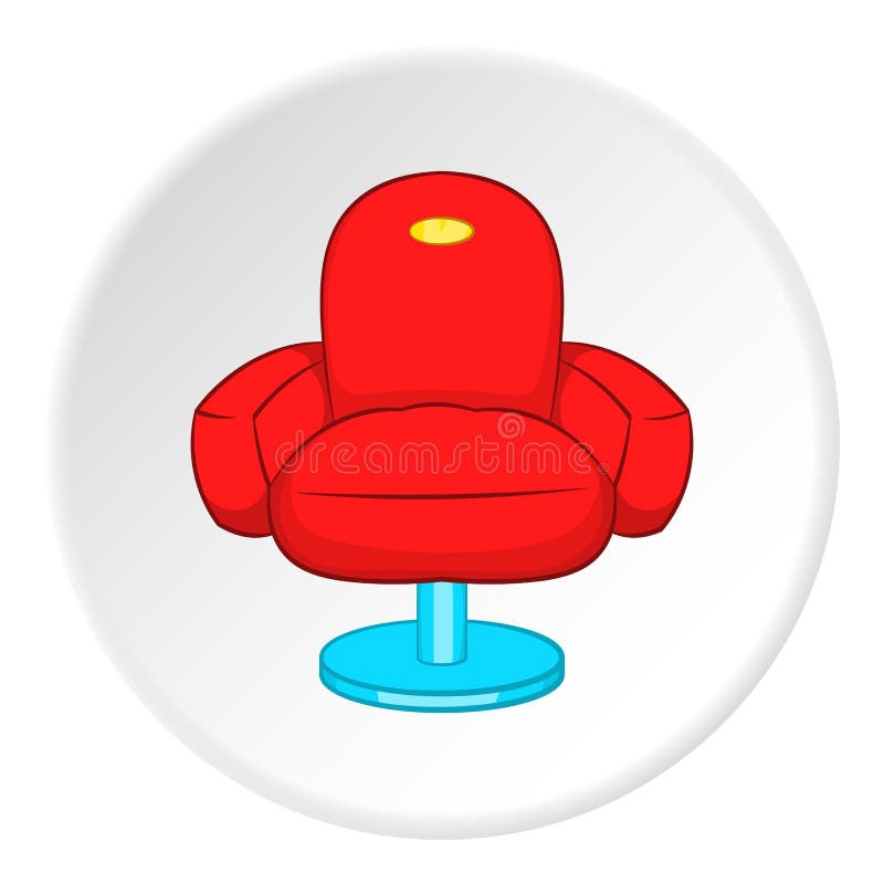Chair icon, cartoon style stock vector. Illustration of element - 78688897