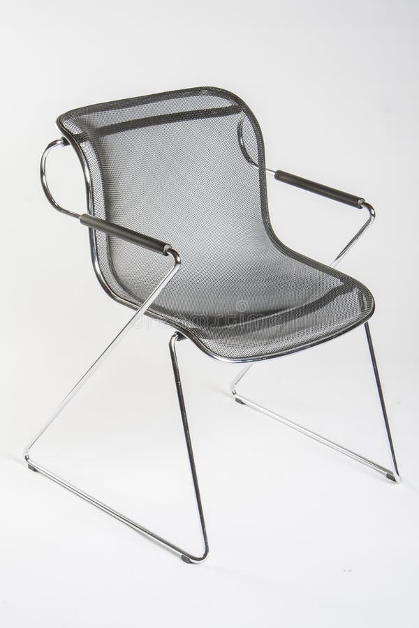 Modern design metal chair stock photo. Image of large - 63015306