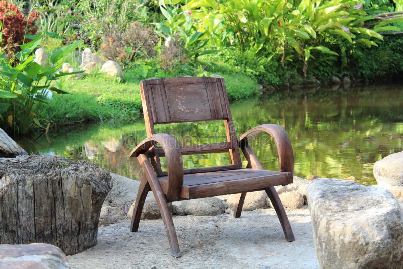Chair in the park stock image. Image of outdoor, loneliness - 29253391