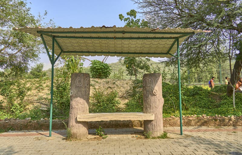 A chair in a park stock image. Image of living, spring - 283277553