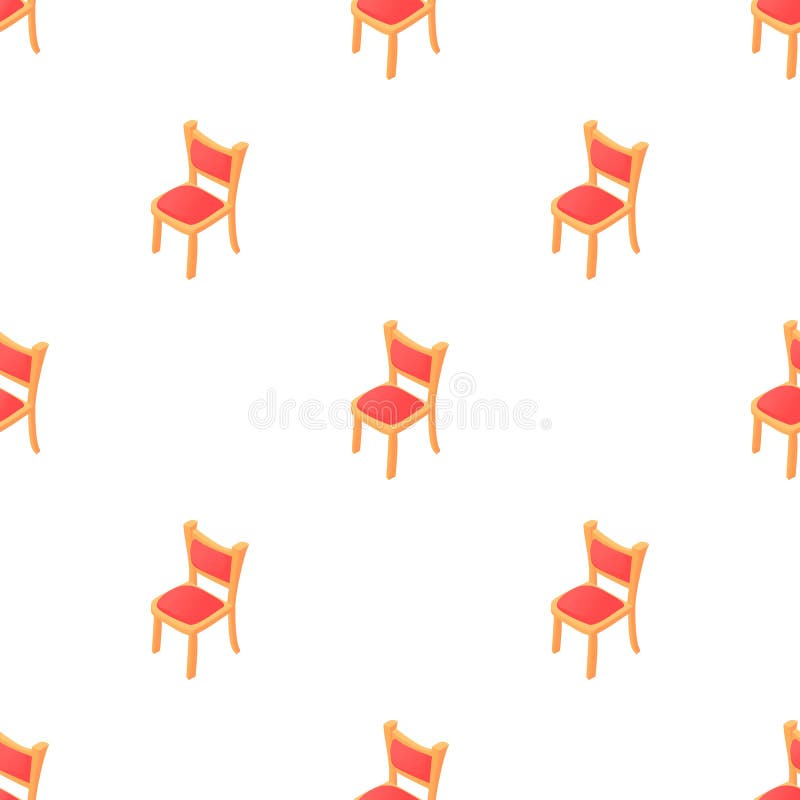 Chair Pattern Seamless Vector Stock Vector - Illustration of repeat ...