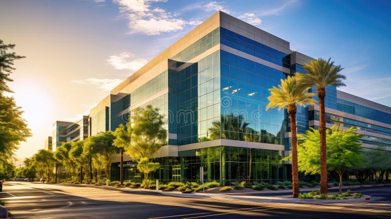 Desk phoenix office stock illustration. Illustration of business ...