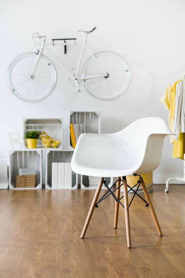 Chair for relax and study stock photo. Image of indoors - 65618864