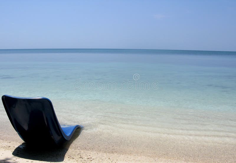 Chair relaxation stock photo. Image of chair, sand, rest - 14953986