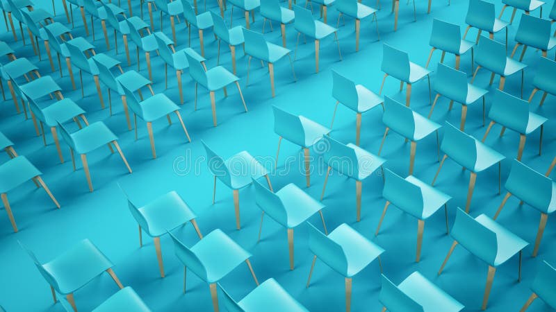 Chair rows stock image. Image of seating, audience, event - 94840585