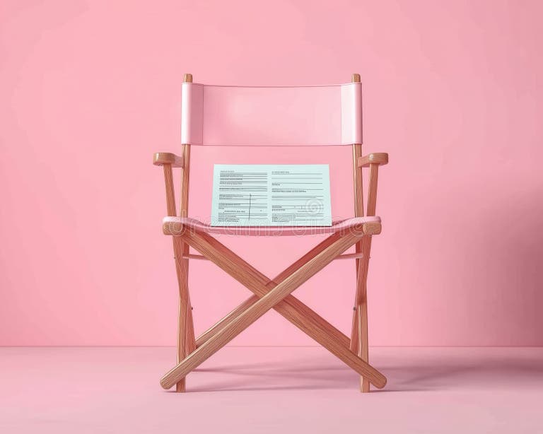 Chair with Script Resting, Elegant Chair with Script Resting, a Stylish ...