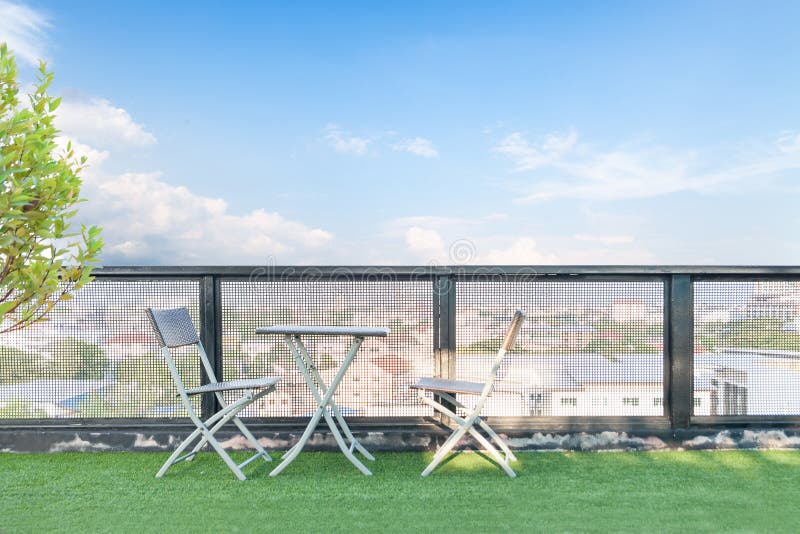 Open terrace stock image. Image of light, dining, terrace - 11768929