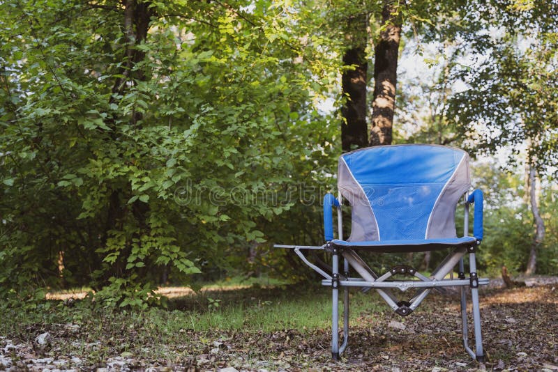 Chair in the Tent Camp. Outdoor Recreation Stock Photo - Image of ...