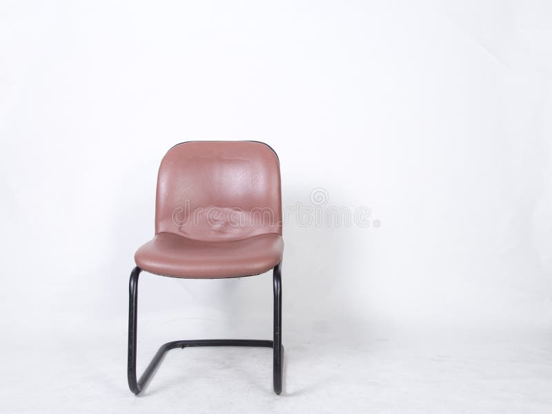 Chair on White Backgroun in the Studio Stock Photo - Image of concept ...