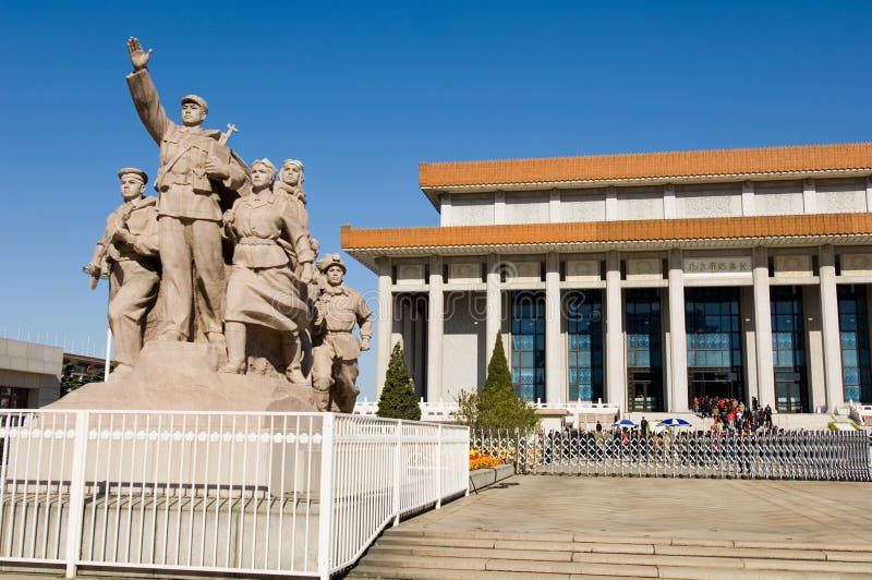 Chairman Mao Memorial editorial photo. Image of person - 6851826