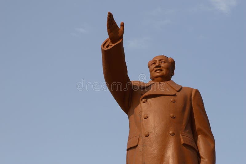 Chairman mao s wax figure editorial stock image. Image of chinese ...