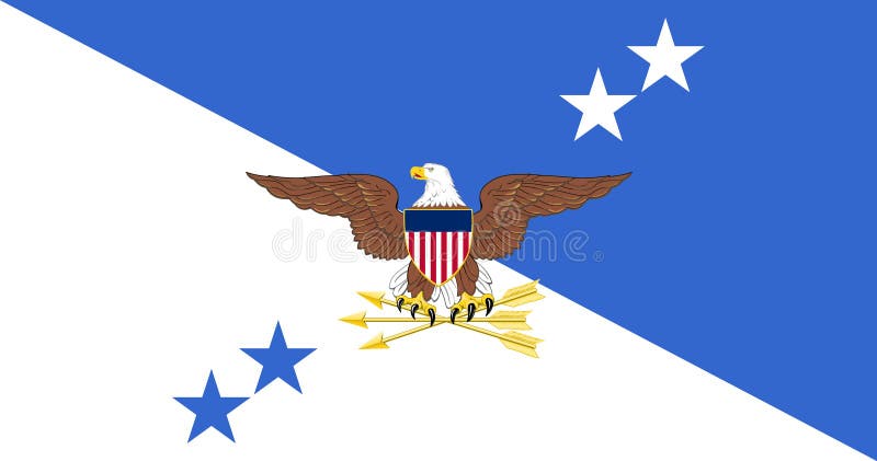 Chairman of the US Joint Chiefs of Staff Flag Vector Illustration ...