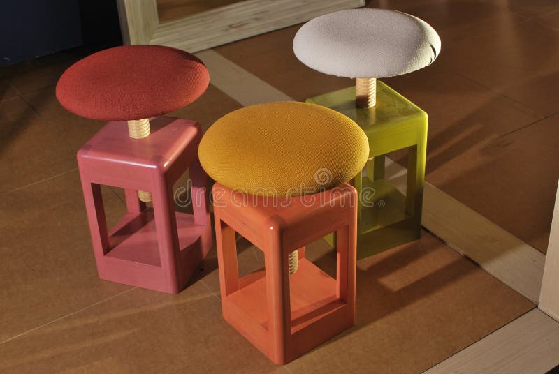 Juggling chairs in balance stock vector. Illustration of tower - 10228634