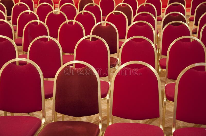 Chairs stock image. Image of chair, column, gold, waiting - 19935795