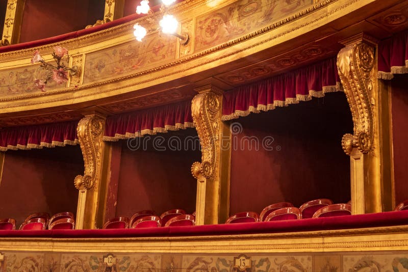 Theater performance hall stock image. Image of musical - 352702867
