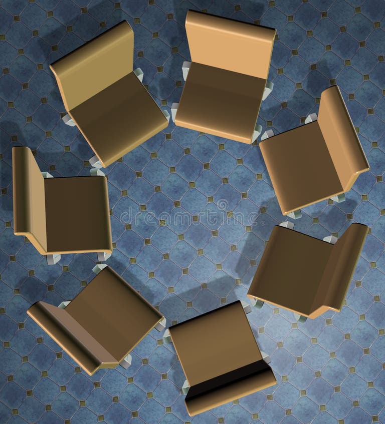 Circle Chairs Stock Illustrations – 4,411 Circle Chairs Stock ...