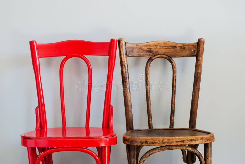 Two empty chairs stock image. Image of outside, chairs - 34792083