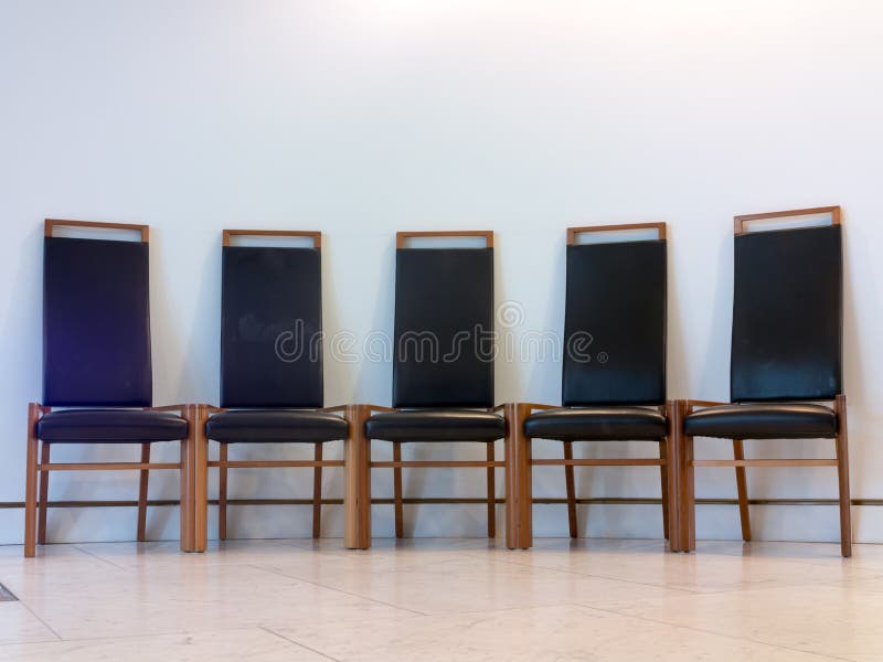 Chairs stock image. Image of chair, group, room, five - 56761111