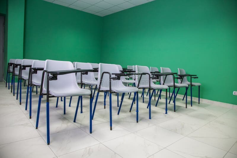 Uw chairs lined up stock image. Image of union, rathskeller - 353019