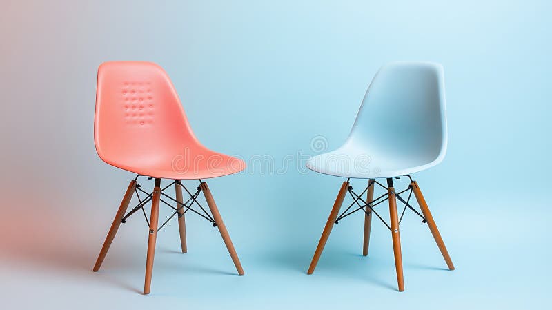 Chairs in Minimalist Studio Setting Showcasing Modern Design Elements ...