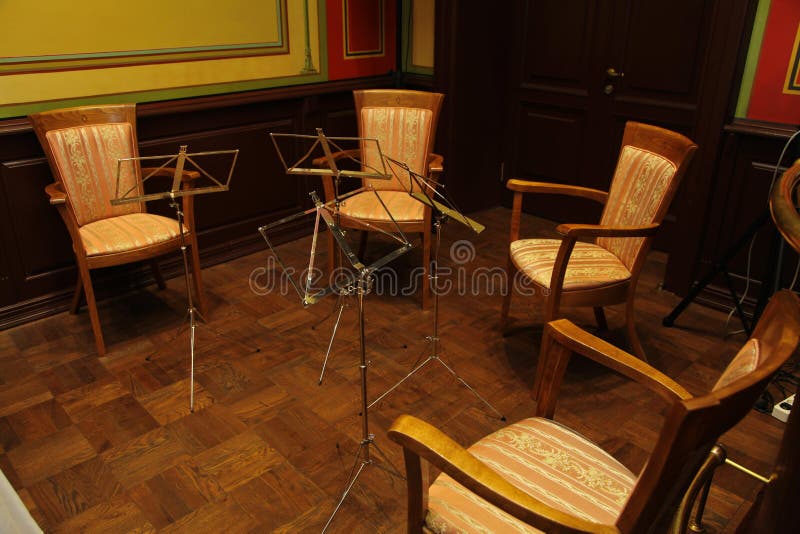 Chairs and Music Stands Sheet Music for String Orchestra ( Quartet ...