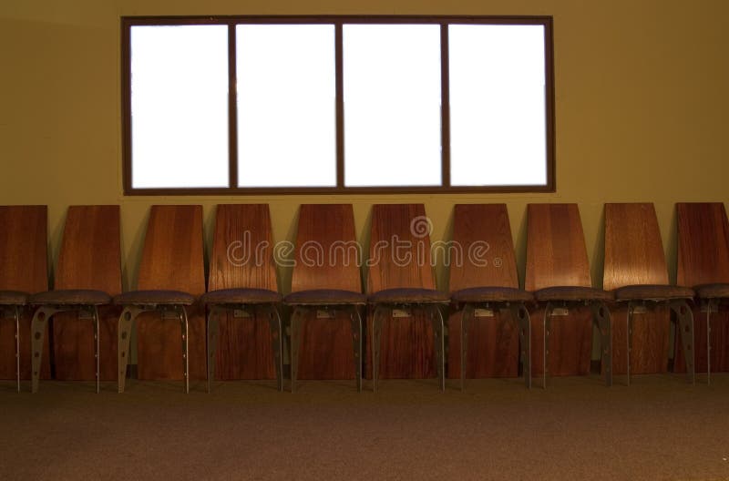 Chairs In A Row Picture. Image: 317917