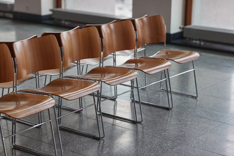 Rows of Chairs stock photo. Image of auditorium, school - 322434204