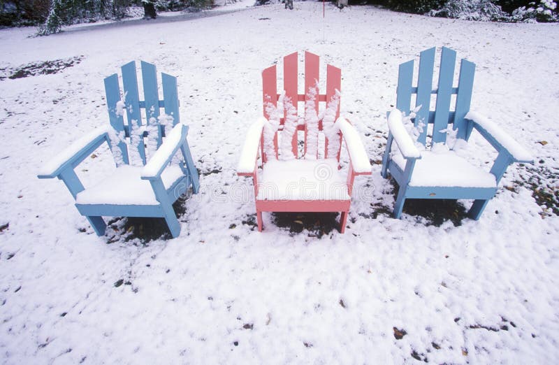 Two Adirondack chairs stock image. Image of united, waterfront - 23178917