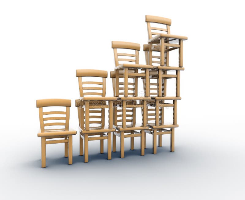 Stack Chairs Stock Illustrations – 94 Stack Chairs Stock Illustrations ...