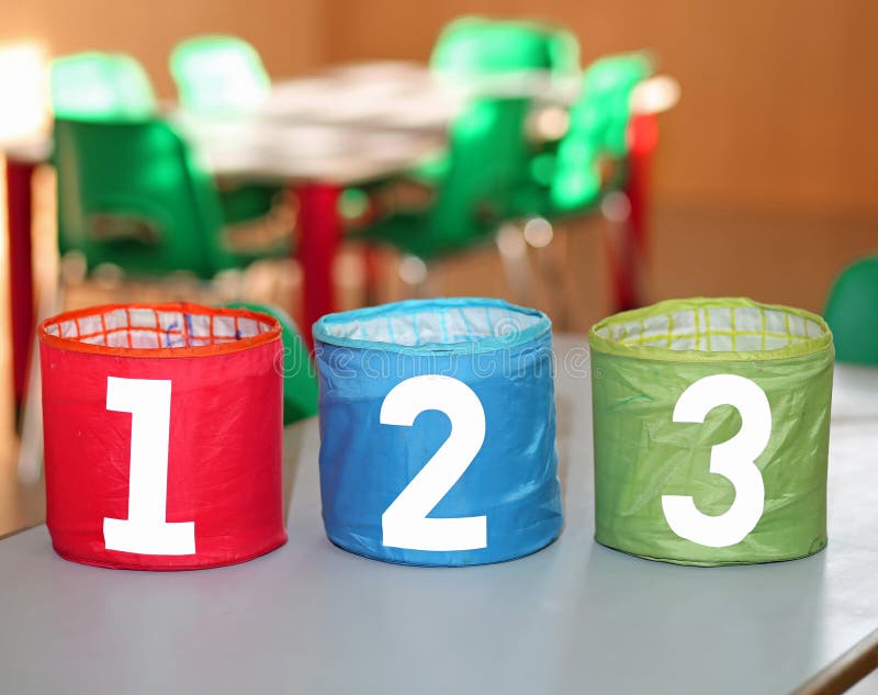 Chairs and the Tables in a School Classroom Stock Image - Image of ...
