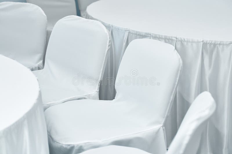 Chairs and tables stock photo. Image of cloth, group - 113856096