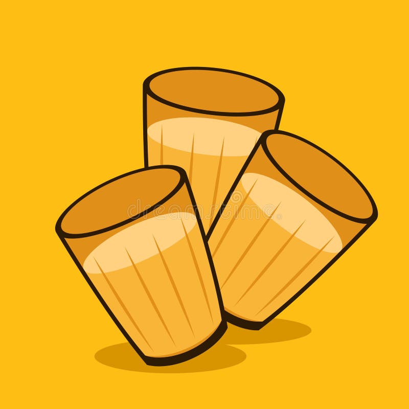 Indian Hot Drink Vector. Indian Chai Icon. Chai is Indian Drink Stock ...