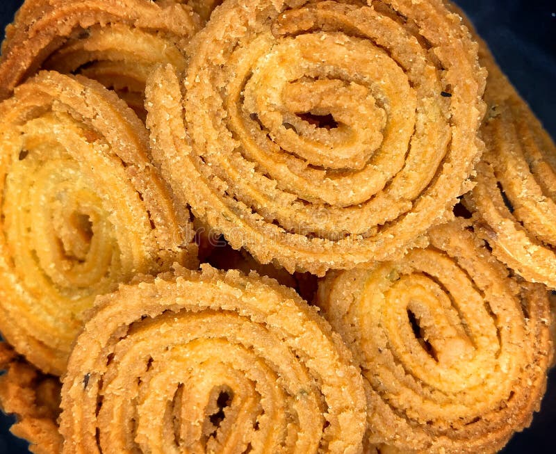 Chakli an Indian Fried Snack Stock Photo - Image of cooked, extreme ...