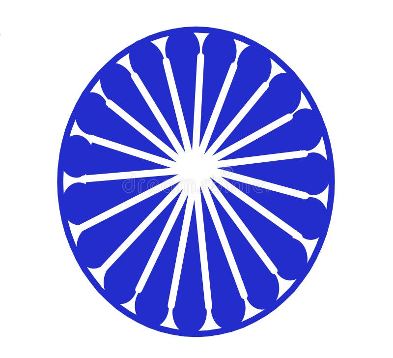 Chakra Shape stock illustration. Illustration of figure - 19892388