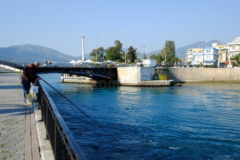 Paysage Icône Folle De Phénomène De Chalcis Euboea Grèce - De Chalkida ...